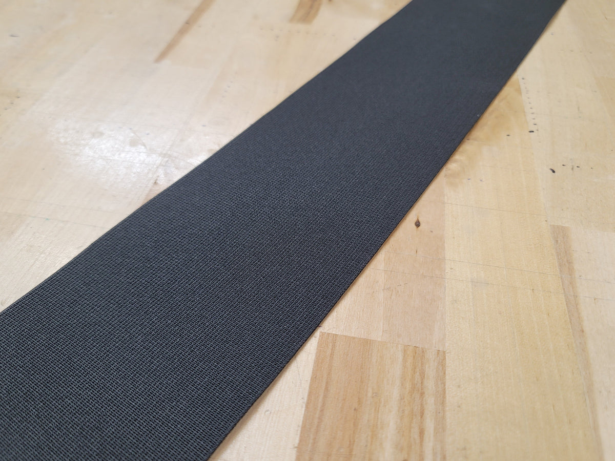 Milspec 3" inch Black Elastic Webbing MIL-W-5664 – A&A Tactical