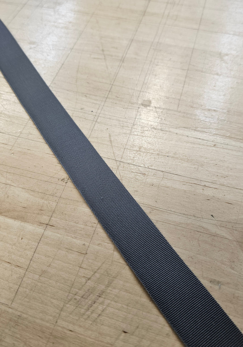 Texcel 1" inch Wolf Grey Binding Tape / Grosgrain Webbing Trim MIL-PRF ...