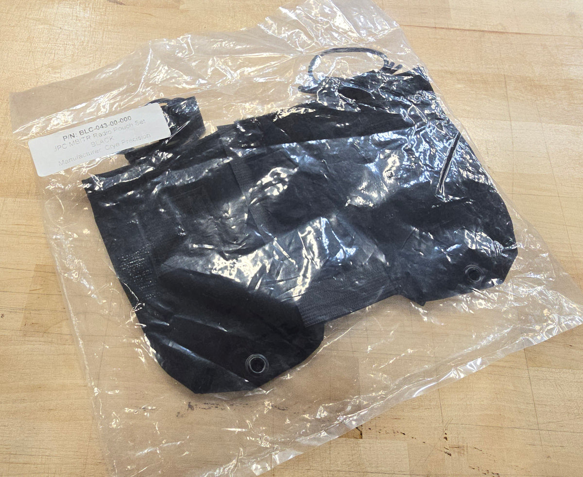 Crye Precision™ JPC MBITR Radio Pouch Set in Black – A&A Tactical