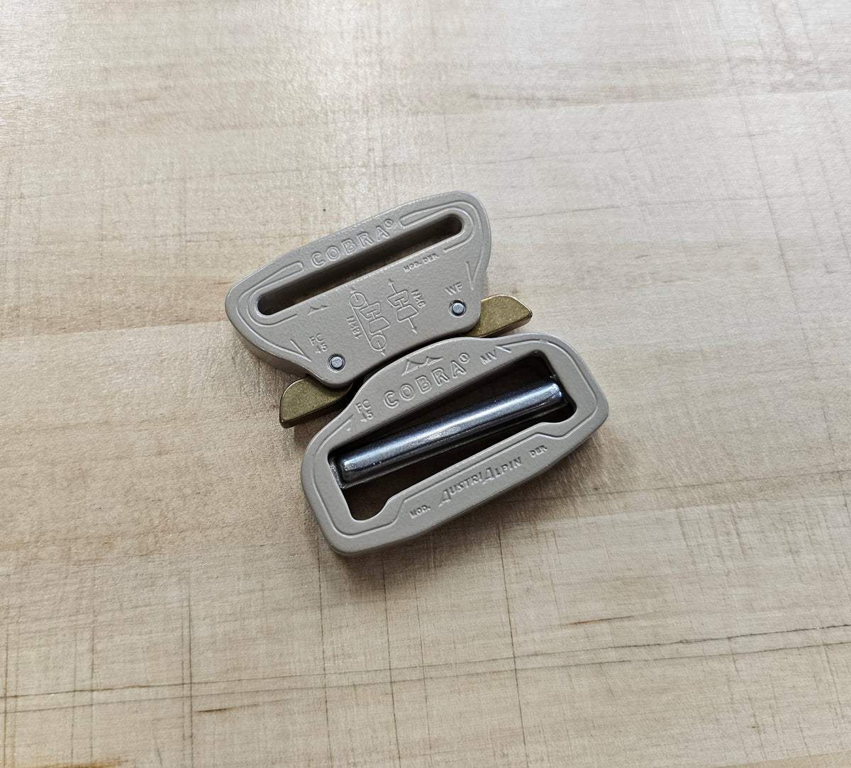 AustriAlpin Cobra Buckle 1.75" inch / 45mm in Sand Tan – A&A Tactical