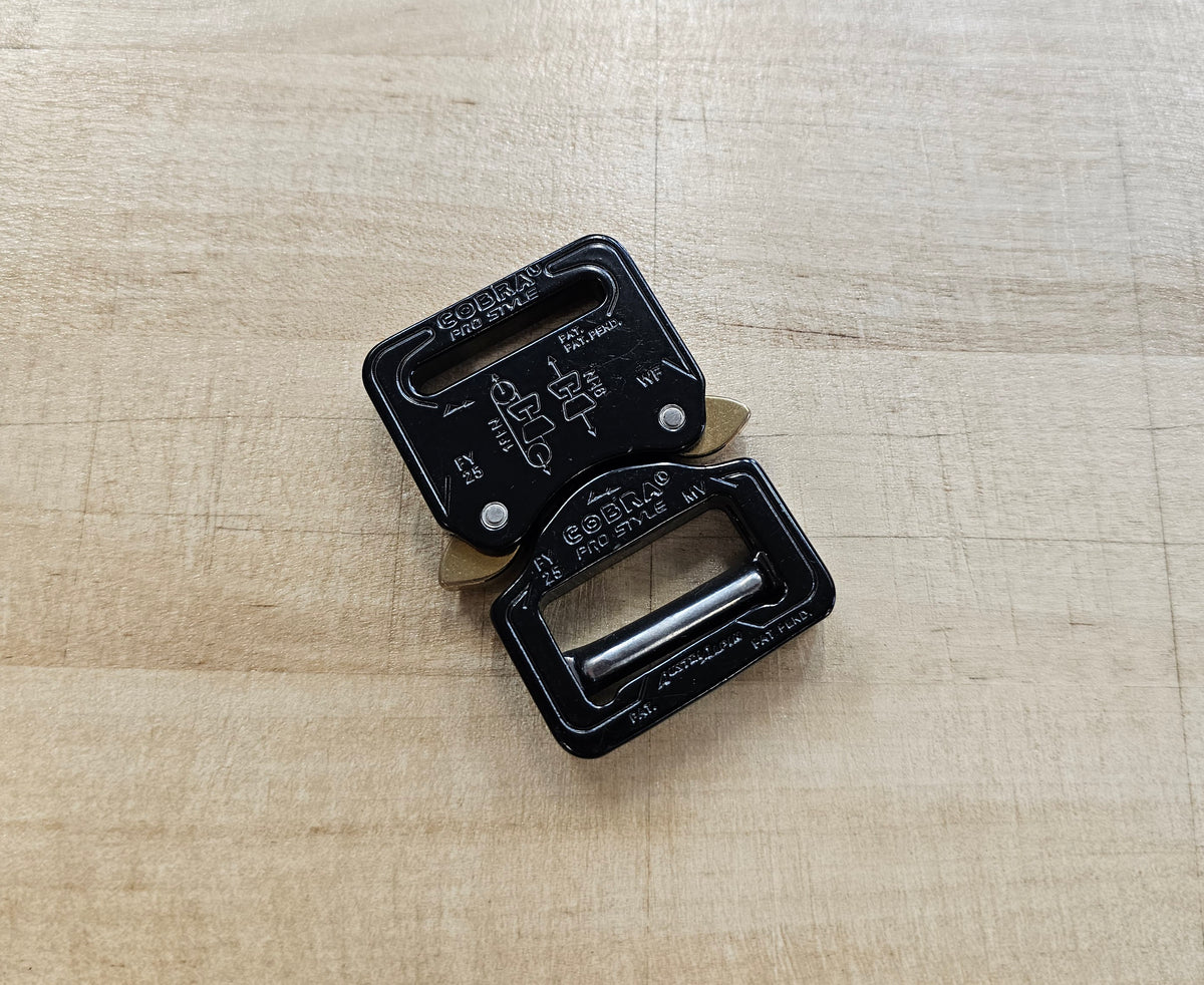 AustriAlpin Cobra Pro Style Buckle Stretch Adjust 1" inch / 25mm in Gl ...