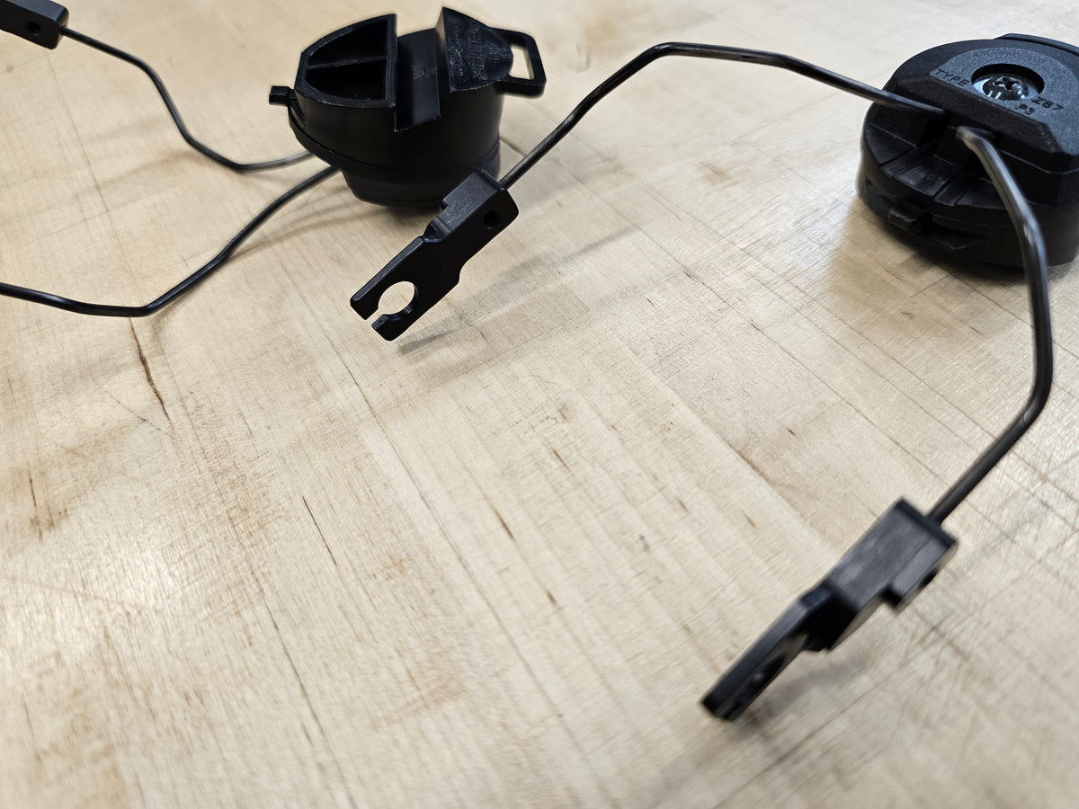 Peltor Arc Rail Mounts w/ MSA Sordin Adapters – A&A Tactical