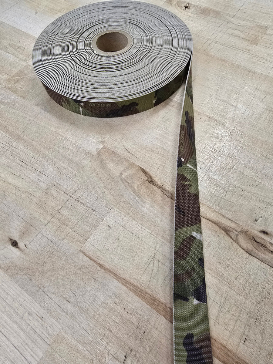 Milspec 1" inch Multicam Elastic Webbing MIL-W-5664 – A&A Tactical