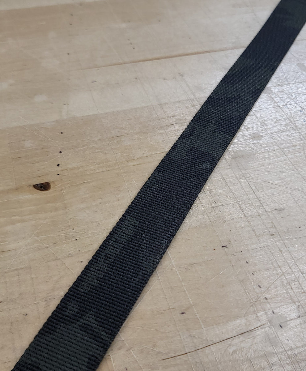 Texcel 1" inch Multicam Black Double-Sided Webbing Type-3 A-A-55301 – A ...