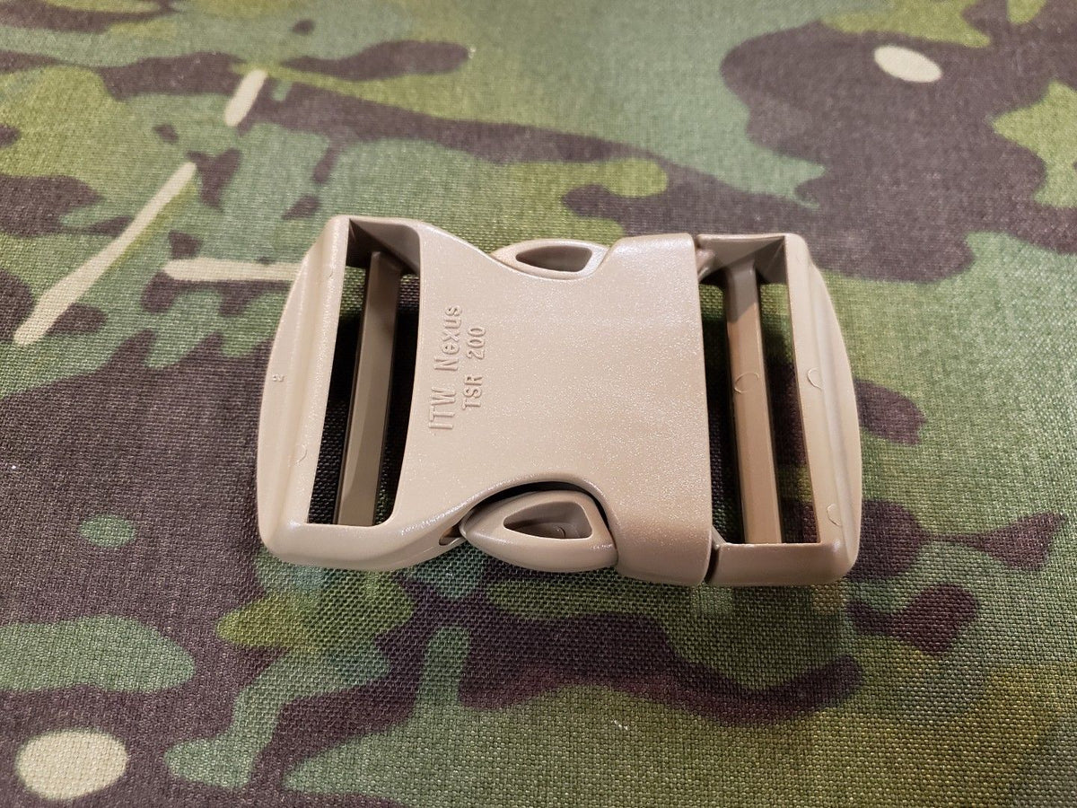 ITW Nexus Dual Adjust Buckles 2 inch Tan499 TSR 200 – A&A Tactical