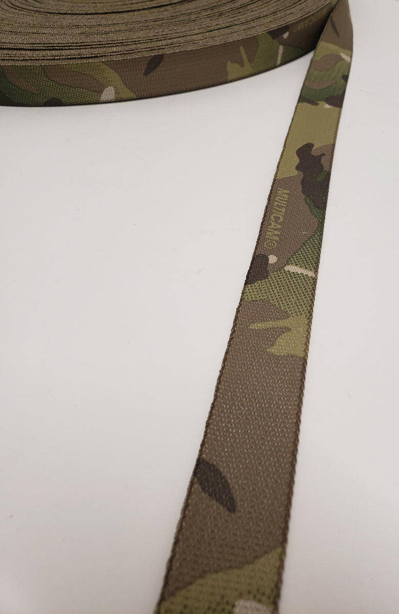 MMI 1" inch Multicam Double-Sided Webbing MIL-W-17337 – A&A Tactical
